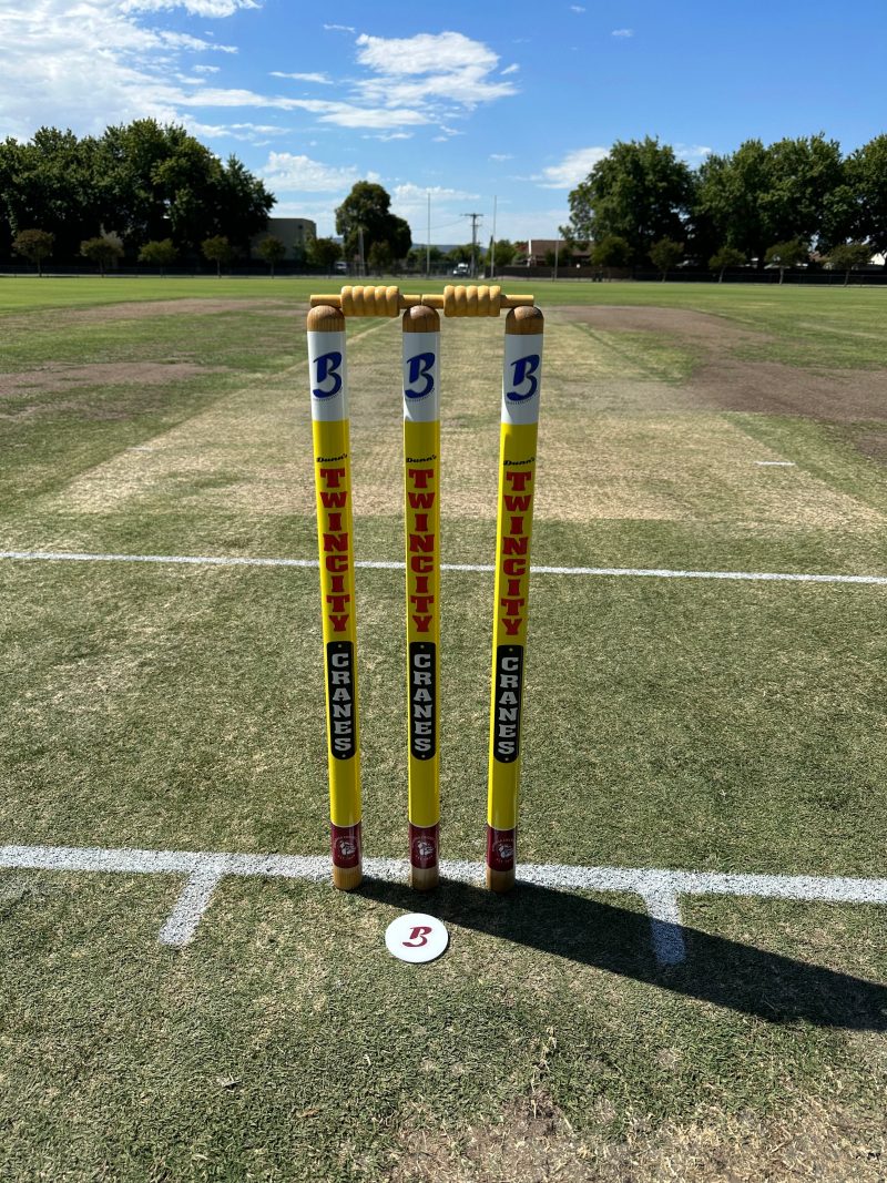 Custom Club Stump and Sticker Set – Prenter Cricket