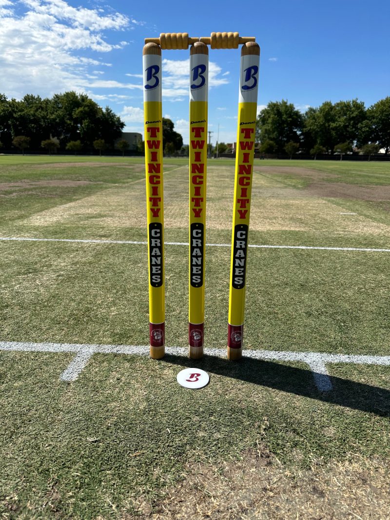 DIY Custom Club Stumps – Sticker Set Only – Prenter Cricket