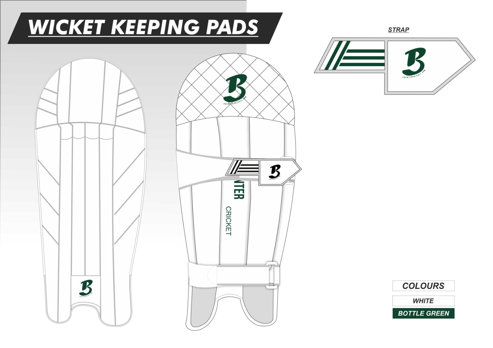 Prenter Cricket Limited Edition Wicket Keeping Pads – Prenter Cricket
